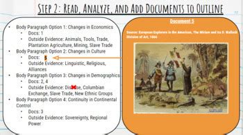 How To Write Use Of Evidence DBQ AP History Lesson Plan By Apushladyboss