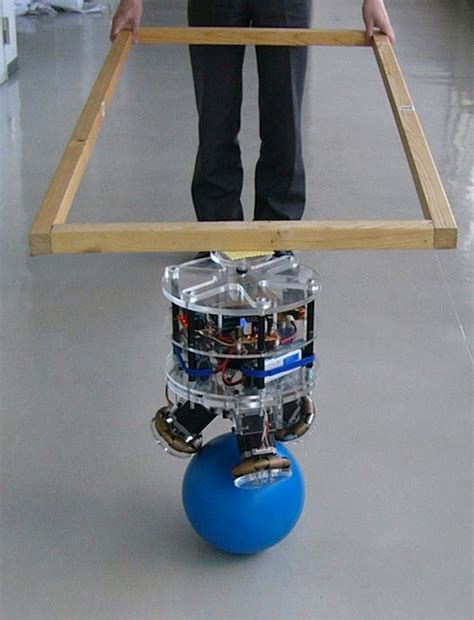 A Robot That Balances On A Ball Ieee Spectrum