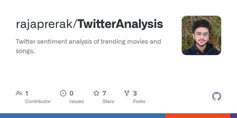 GitHub Rajaprerak TwitterAnalysis Twitter Sentiment Analysis Of Trending Movies And Songs