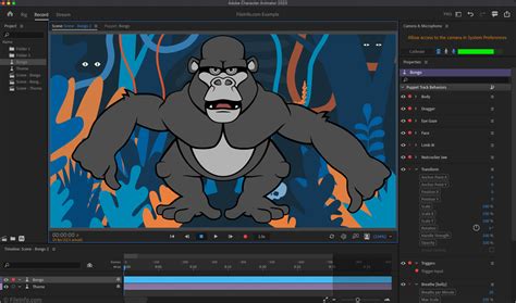 Download Adobe Character Animator Full Tạo Hình Nhân Vật