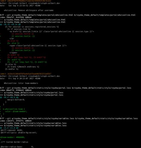 Schönere Git Diffs Im Terminal Mit Diff So Fancy Svij Sujeevan Vijayakumaran