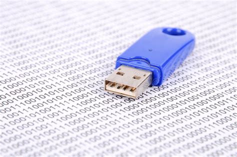 USB Flash Disk And Sim Card Stock Image Image Of Coverage Chip