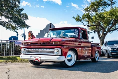 1966 Chevrolet C10 Stepside Pickup Truck Editorial Photo Image Of