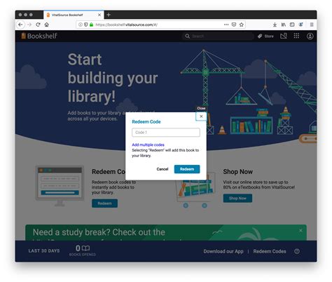 How To Redeem A Vitalsource Access Code Purchased At A Bookstore Point Of Sale Pos