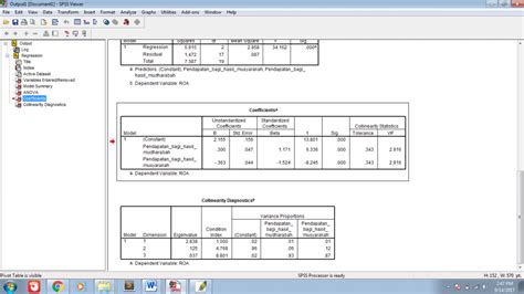 Asumsi Multikolinearitas Dengan Spss Mobilestatistik Com