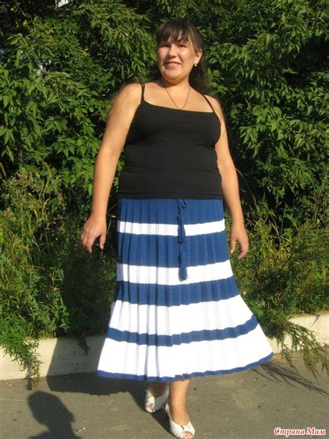 Юбка гофре Вязание Страна Мам