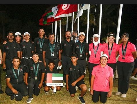 الإمارات تحصد 3 ميداليات في البطولة العربية للجولف برق الإمارات