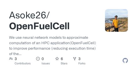 GitHub Asoke26 OpenFuelCell We Use Neural Network Models To Approximate Computation Of An HPC