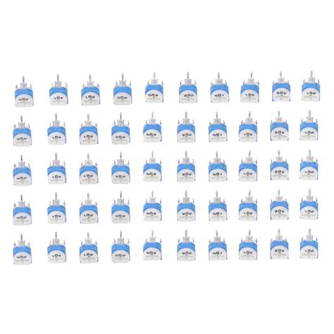 Kit De Potenciómetro 100 Piezas Resistencia Variable Resistencia