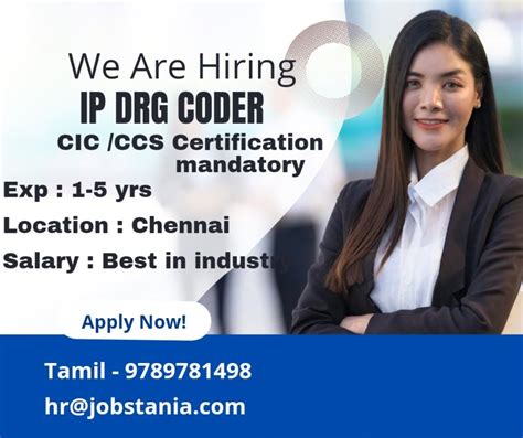 Tamil Saravanan On Linkedin Hiringimmediately Medicalcoder Ipdrgcoder