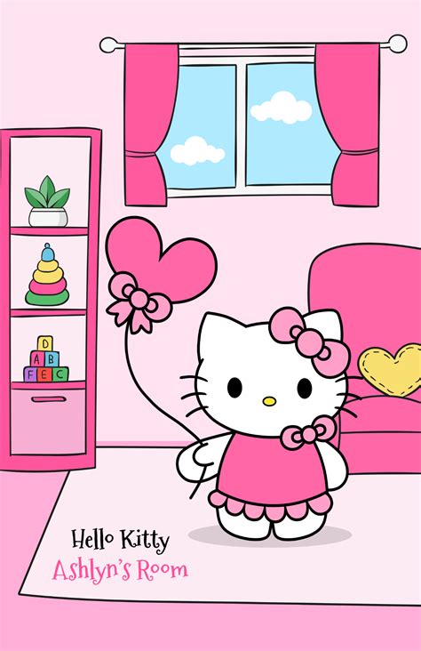 Free Hello Kitty Poster Templates Editable And Printable