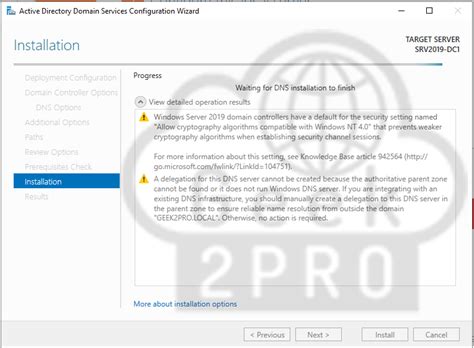 How To Promote Windows Server 2019 To Domain Controller Geek2pro