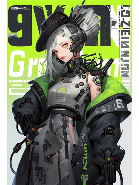 Aigc 机械智造（17）赛博歌姬 花瓣网