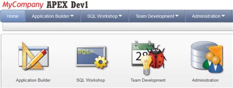 Customize Personalize Oracle Apex Workspace Environment Ittichai Chammavanijakul