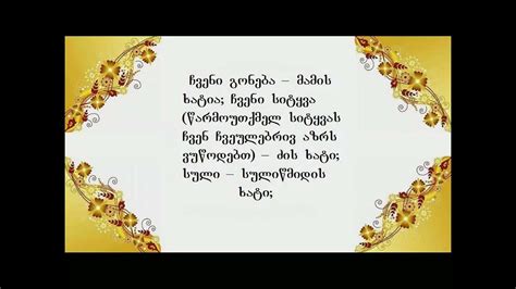 ღმერთის ხატება და მსგავსება ადამიანში Youtube