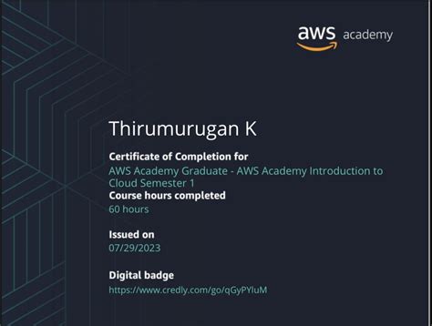 Thiru Murugan K On Linkedin Cloudcomputing Awscloud