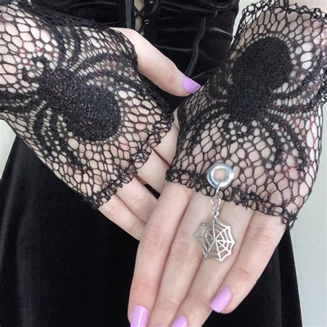 Spider Gloves Made By Me Depop