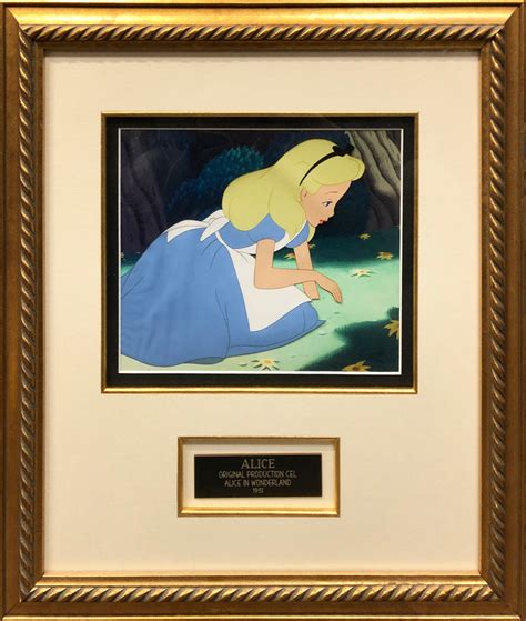 Alice In Wonderland Production Cel Id Novalice20013 Van Eaton