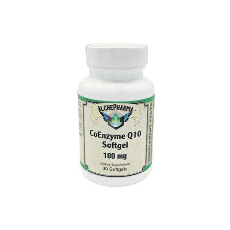 Coenzyme Q10 Softgel 100 Mg Alchepharma