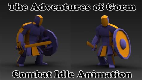 The Adventures Of Gorm Combat Idle Animation Unreal Engine 4 Game In Progress Youtube