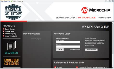 Componentes De MPLAB X IDE