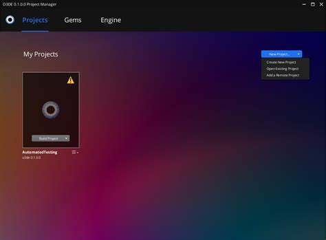 remote object support in open 3d engine o3de
