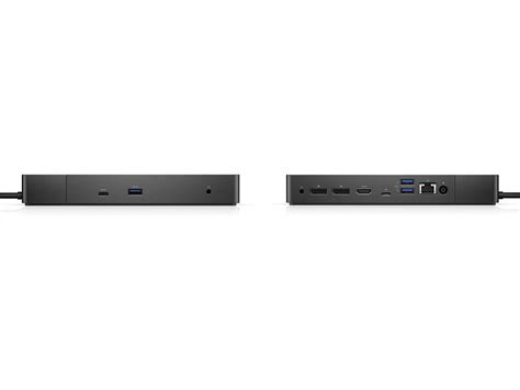 Dell Black Dell Dock Wd W Notebook Docking Station Newegg Com