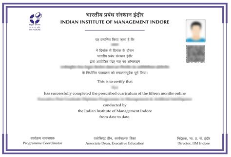 Iim Indore Executive Mba Online Fees Eligibility 2025