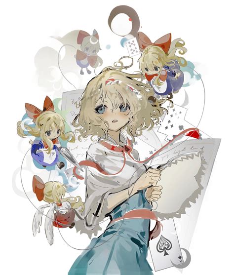 Alice Margatroid Shanghai Doll And Hourai Doll Touhou Drawn By Sesmkun Danbooru