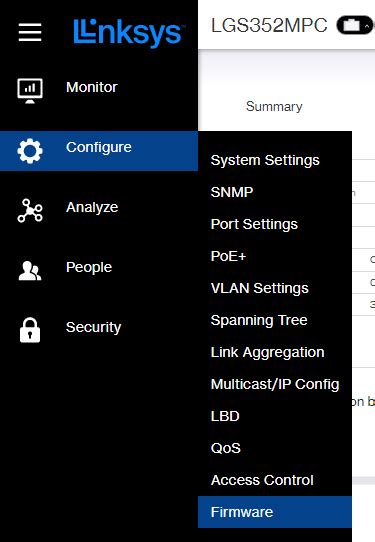 How To Create A Backup File And Restore The Configuration Of Your Linksys Managed Switch For