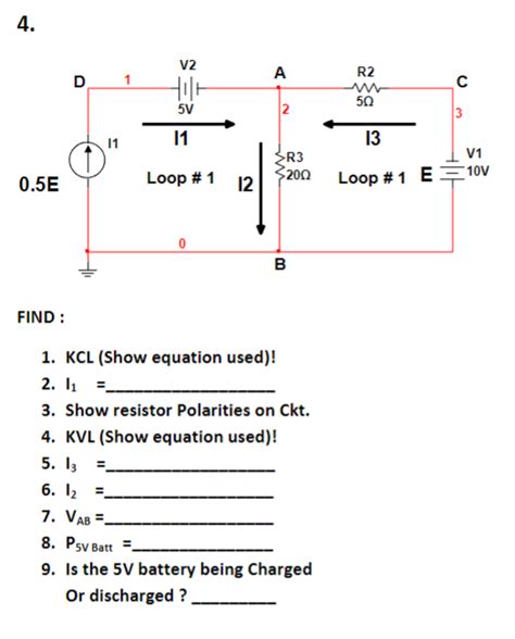 Solved Is The V Battery Being Charged Or Discharged Chegg Com