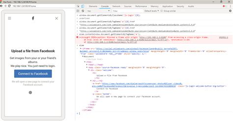 Uploadcare Widget Facebook Dropdobox Etc Authentication Opens In A