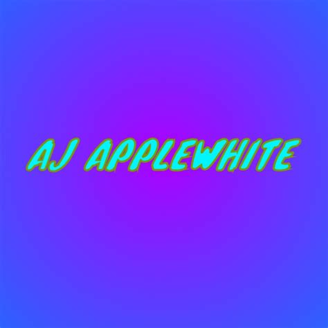 Aj Applewhite Youtube