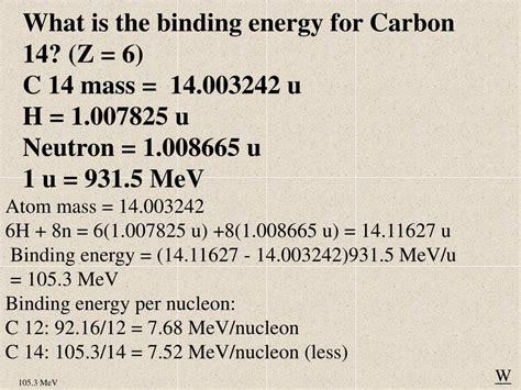 PPT Nuclear Notation And Binding Energy Contents Atomic Notation Isotopes Whiteboard Binding