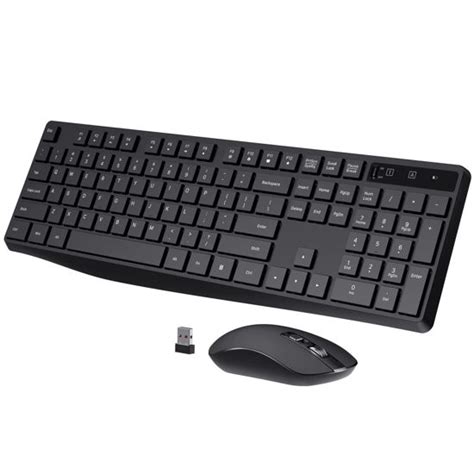 GetUSCart Wireless Keyboard And Mouse Combo COLIKES 2 4G USB Cordless Keyboard Mouse Combo 3