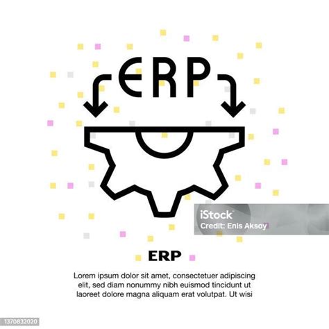 Ikon Erp Ilustrasi Stok Unduh Gambar Sekarang Bisnis Subjek Clip Art Desain Subjek