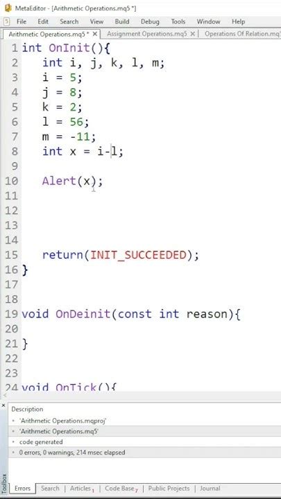 Simple Mathematical Operations Programming Coding Educationmatters Technology Learning