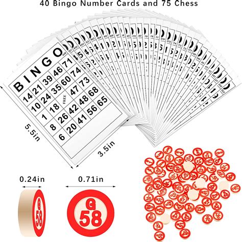 Vintage Bingo Board Game Classic Bingo Cards Bingo Game Wooden Bingo