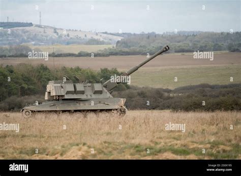 A British Army As90 As 90 Braveheart Gun Equipment 155mm L131