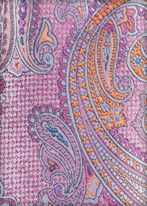 Paisleymuster Einstecktuch Rose Günstig Kaufen Bei