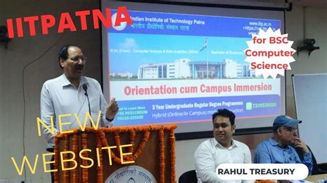 iit patna launch new website for bsc computer science iitpatna iitjee youtube