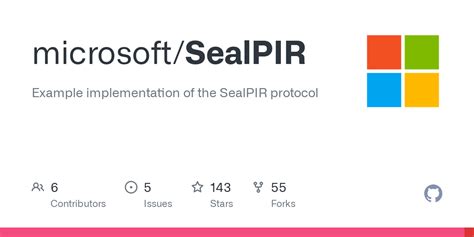github microsoft sealpir example implementation of the sealpir protocol