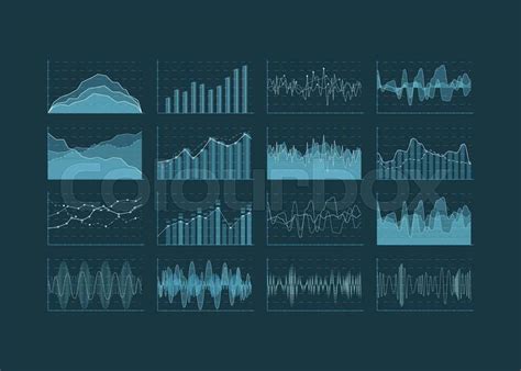 Data Analysis Visualization Set Of Hud And Infographic Elem Colourbox