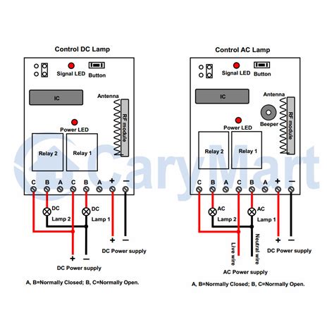 CH DC Power Supply Wireless Interlocking Mode Remote Control Kit