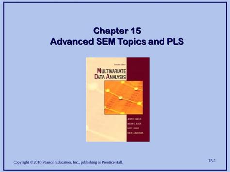 Chapter 15 Applied Multivariate Analysis Ppt