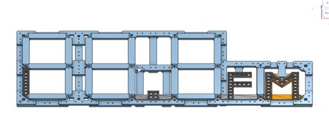 Frame For 7 Segment Pixel Display Tune To By Scooter Seh Download Free Stl Model