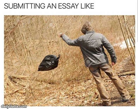 Submitting An Essay Like
