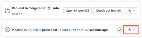 Job Artifacts Gitlab