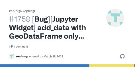 Bug Jupyter Widget Adddata With Geodataframe Only Works If The