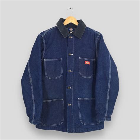 Vintage 90s Dickies Chore Duck Workwear Jacket Medium Dickies Barn